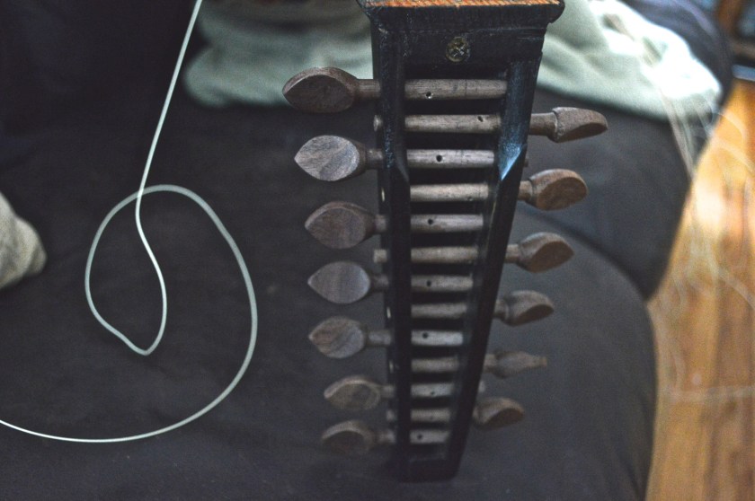 lute pegs – Eric shull Portland luthier