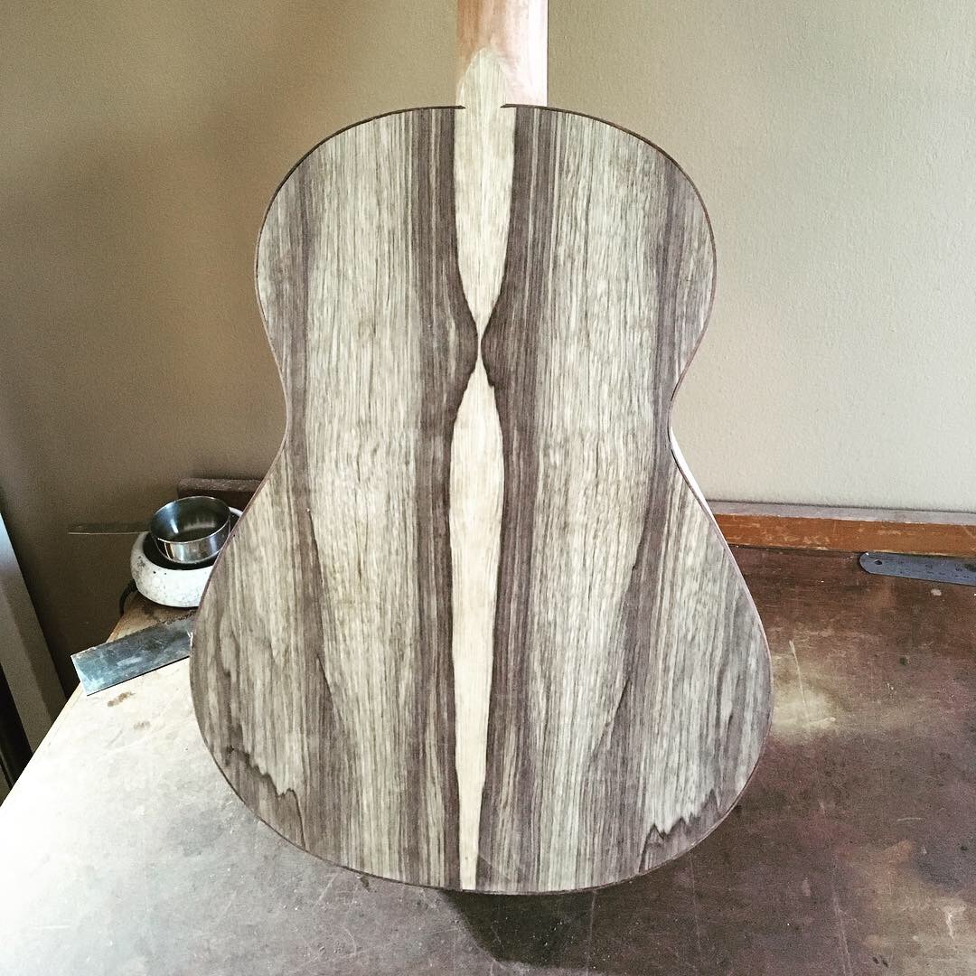 Spanish Classical Guitar Progress – Eric shull Portland luthier