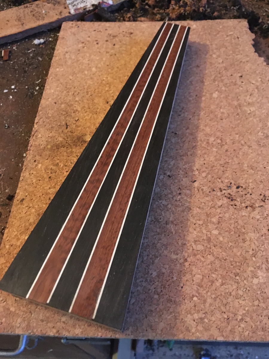 Veneering a Lute Pegbox – Eric shull Portland luthier